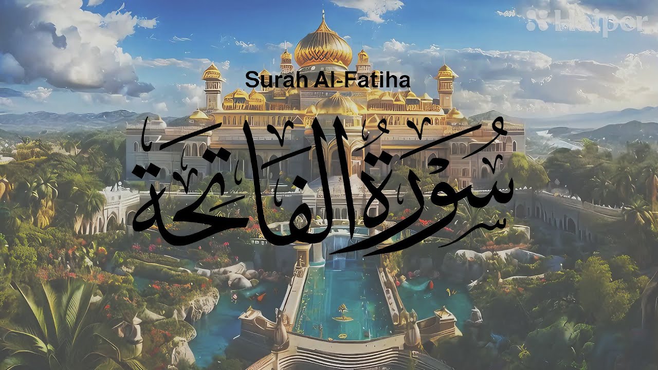 The MOST BEAUTIFUL recitation of Surah Al-Fatiha you'll ever HEAR ...