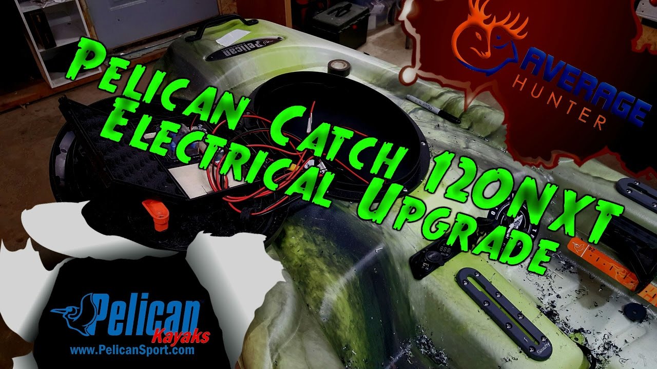 Pelican Catch 120 NXT Kayak Electrical Upgrades With Full Time Power ...
