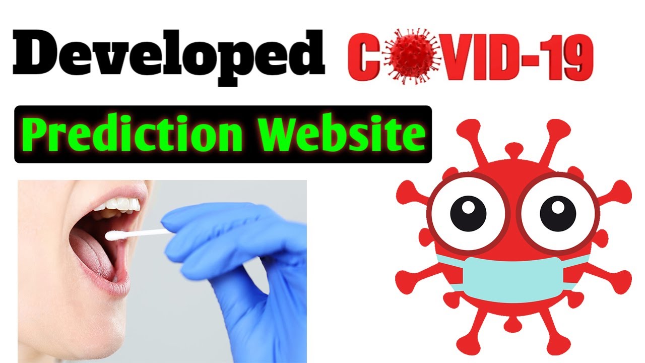 COVID-19 Prediction Website using Django and Machine Learning | Corona ...