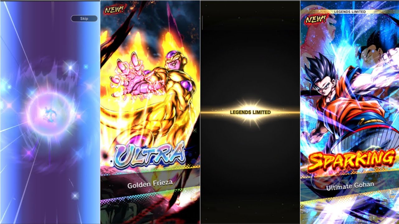 Ultra Golden Frieza Summon Vs Lf Ultimate Gohan Summon | 6th ...