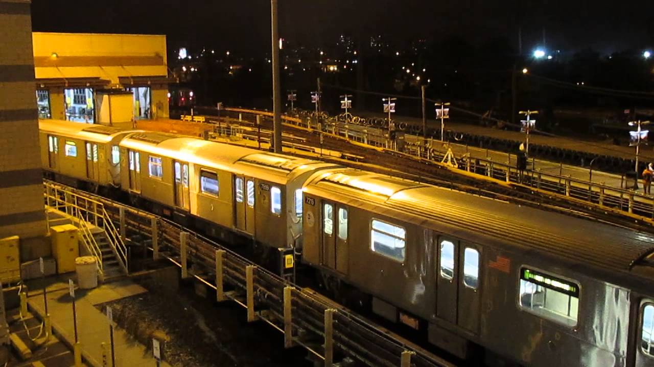 R188 Test Train enters Corona Yard - YouTube