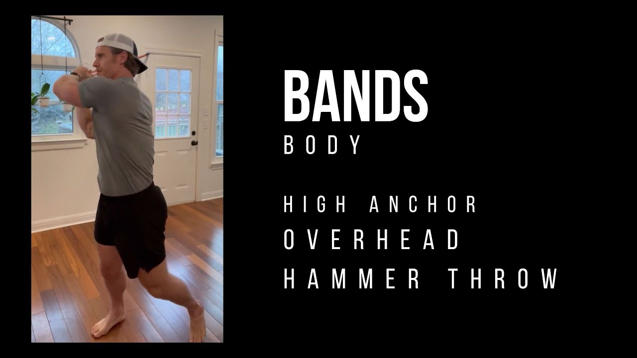 Bands High Anchor Overhead Hammer Throw - YouTube