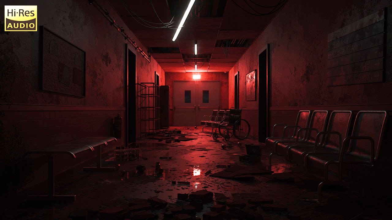 A Very Scary Haunted Hospital | Dark Halloween Ambience - YouTube