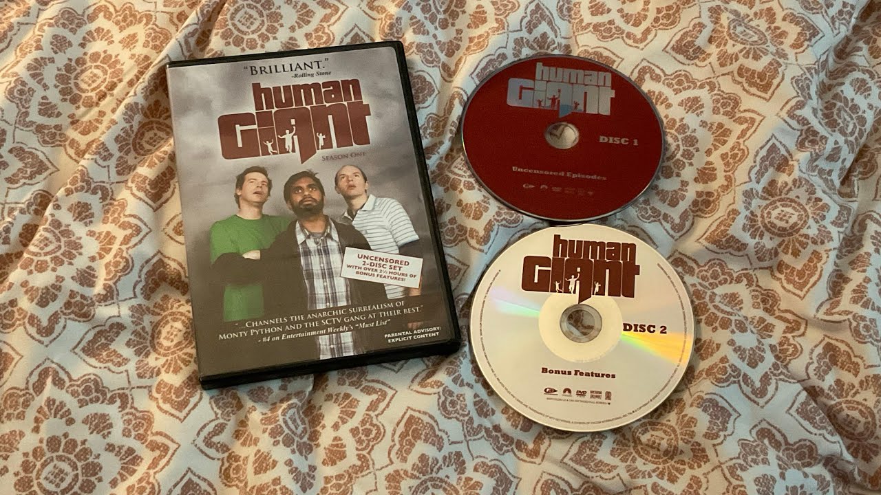 Opening to "Human Giant" - Season One: Uncensored 2008 DVD (Both Discs ...