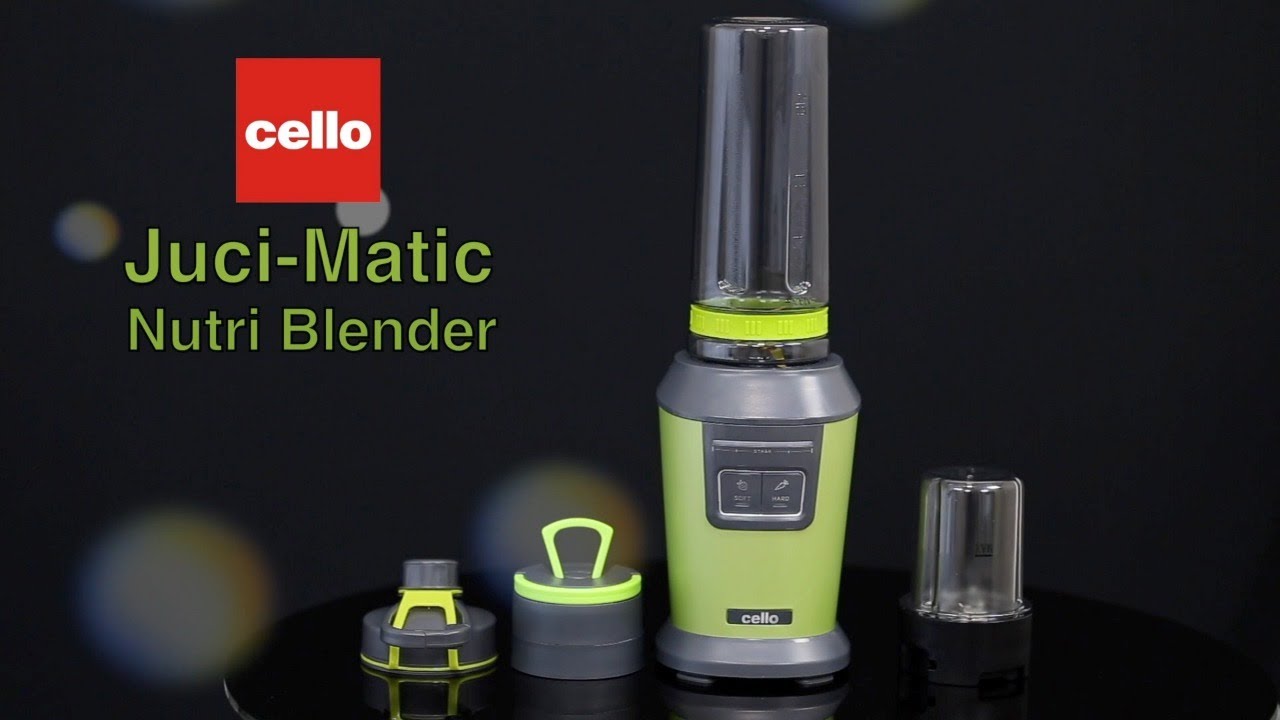 How to use Cello JuciMatic Nutri Blender for smoothie making and ...