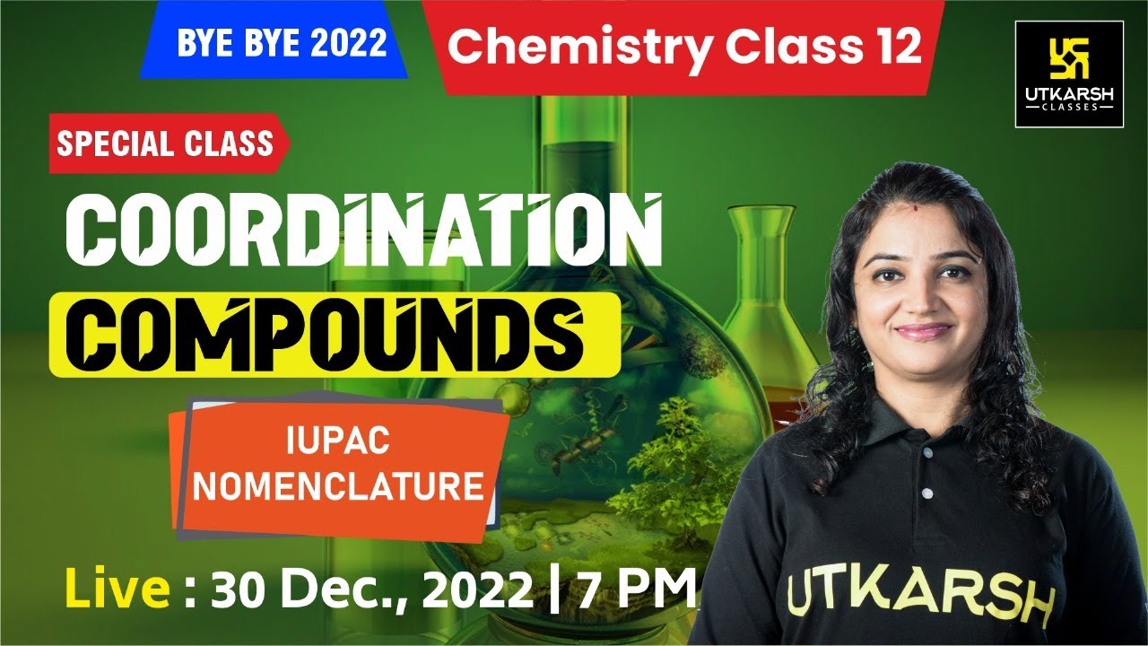IUPAC Nomenclature | Coordination Compounds | Chemistry | Class 12th ...