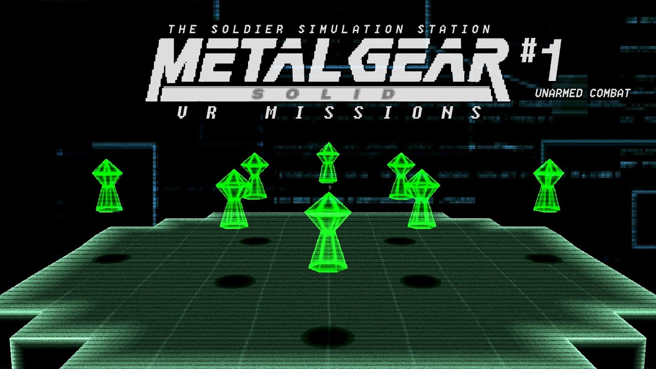 MGS: VR Missions #1: Unarmed Combat - YouTube