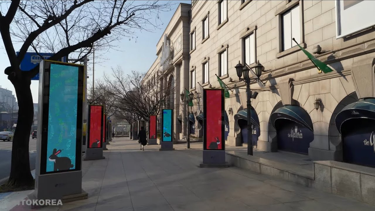 [4K] Walk around Cheongdam-dong Luxury Street, Apgujeong-dong, and ...