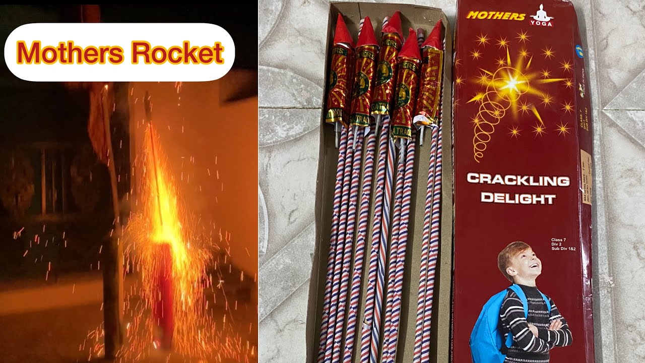 Crackling delight rocket from mothers yoga #mothersyoga #diwali2021 # ...