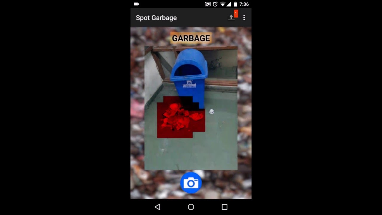 Spot Garbage - Detects Garbage using Artificial Intelligence - YouTube