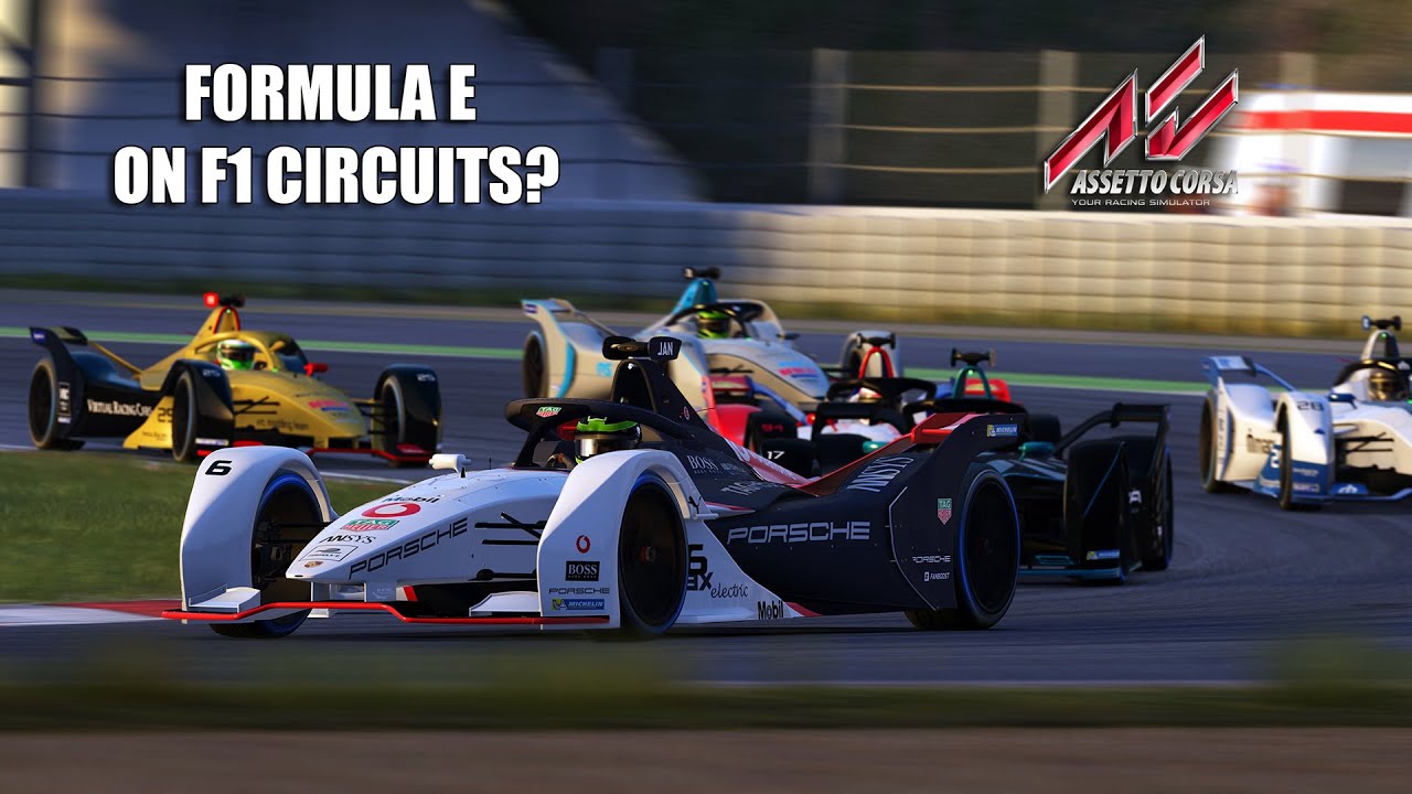 Formula E on F1 circuits? - YouTube