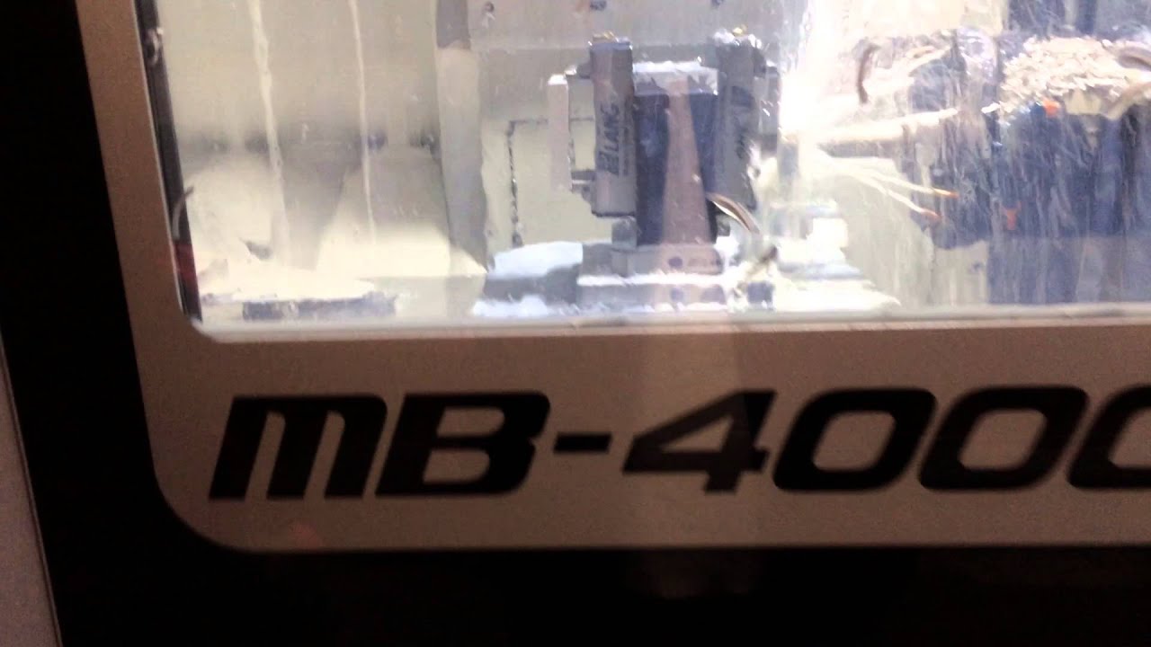 OKUMA MB-4000H IMACHINING MA FORD - YouTube