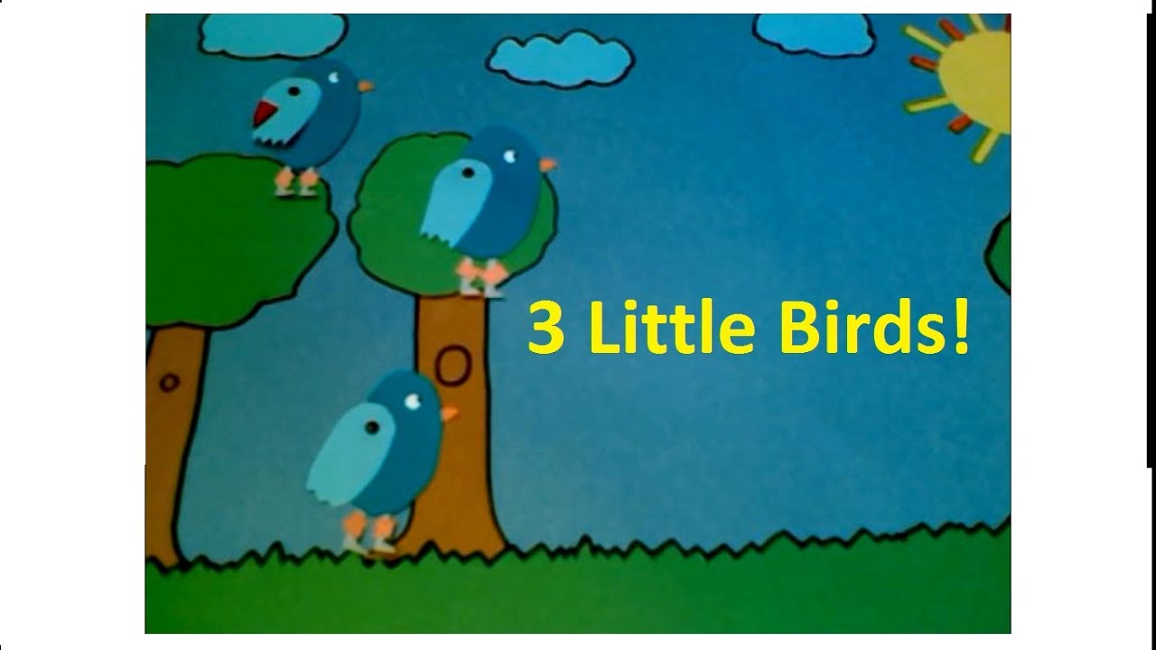 3 Little Birds Animation! - YouTube