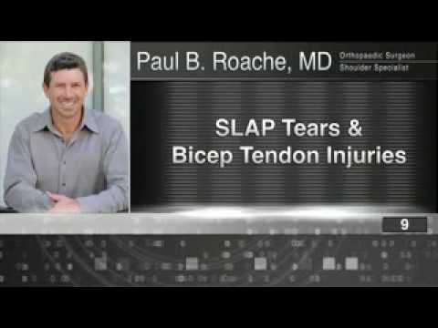 SLAP Tears and Bicep Tendon Injuries - YouTube