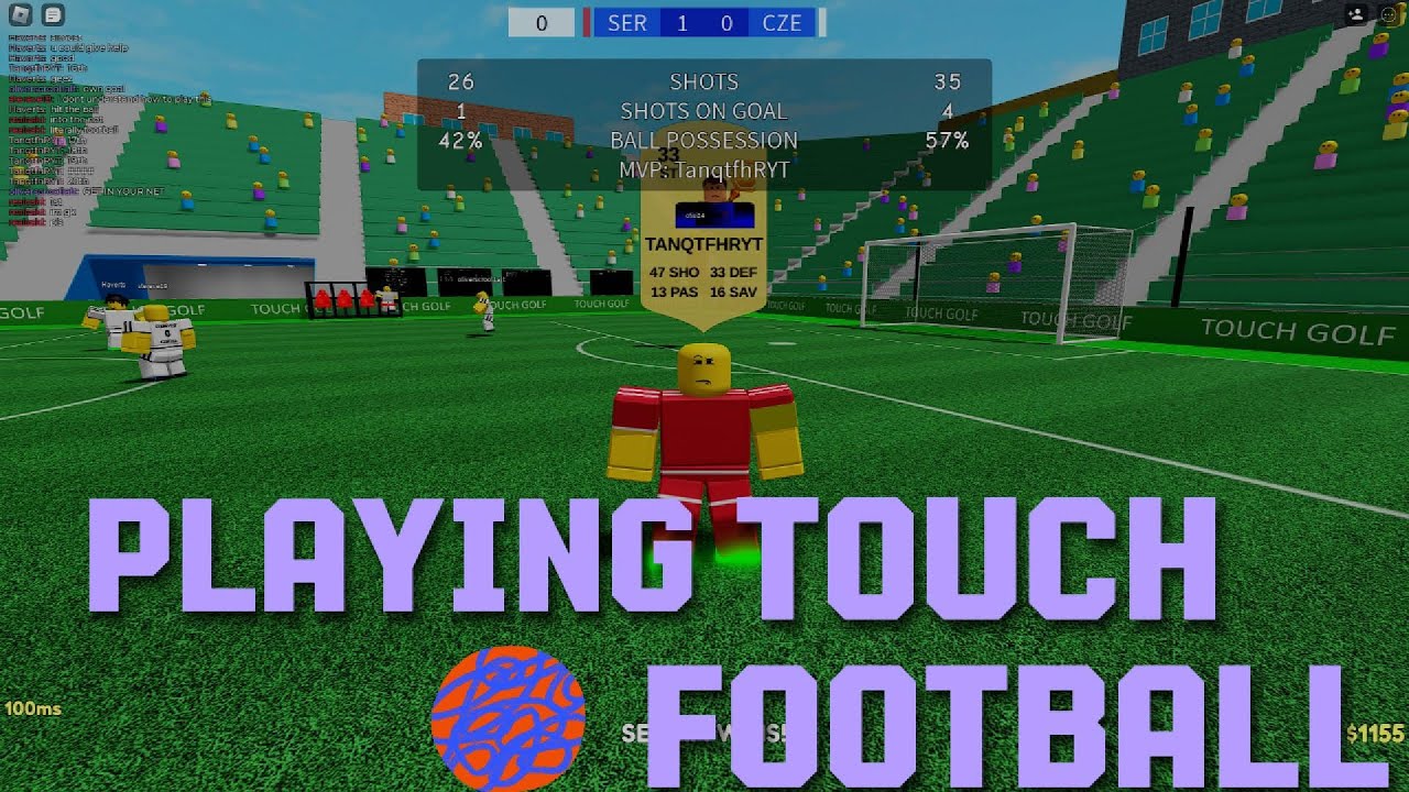Playing Touch Football - YouTube