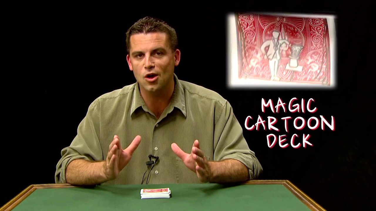 Magic Cartoon Deck Original in Bicycle - enjoythemagic.cl - YouTube