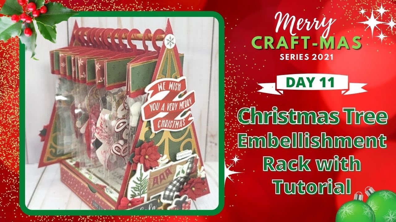 Day 11- Christmas Tree Embellishment Rack with Tutorial - Merry Craft ...