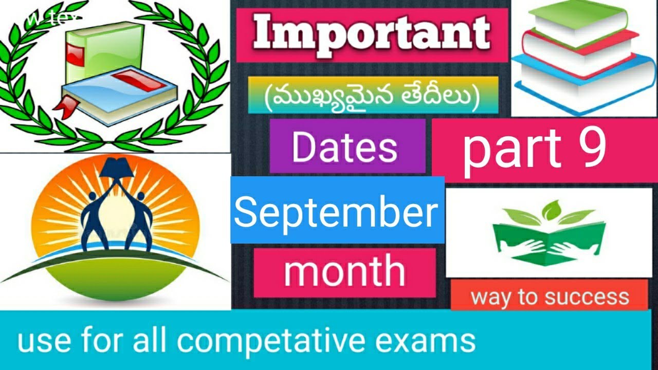 September Month Important Dates General Knowledge YouTube september-month-important-dates-general-knowledge-youtube