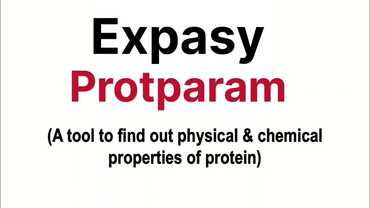 Protparam tool for prediction of physical and chemical properties of proteins | Protparam ...