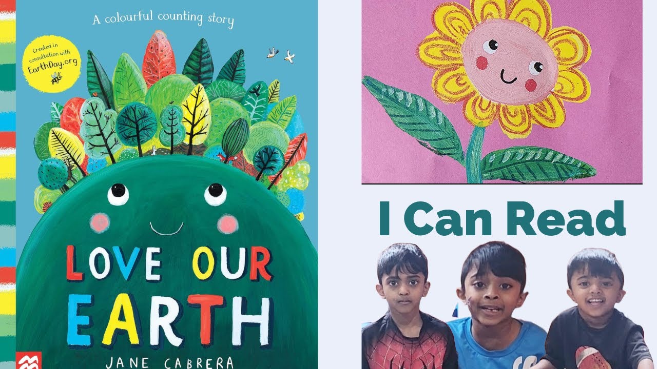 Love Our Earth - A Colourful Counting Story - Children’s Read Aloud for ...