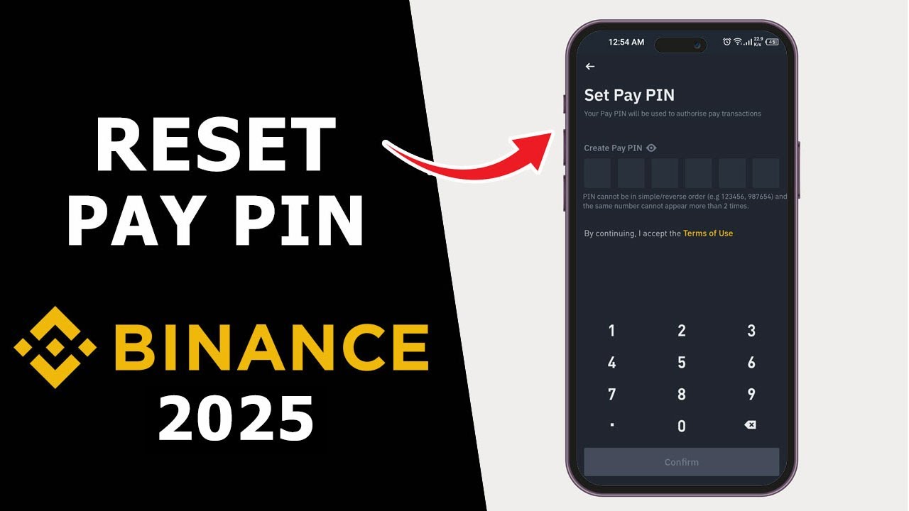 How to Set Pay Pin on Binance | Reset Your Binance Account Pay Pin ...