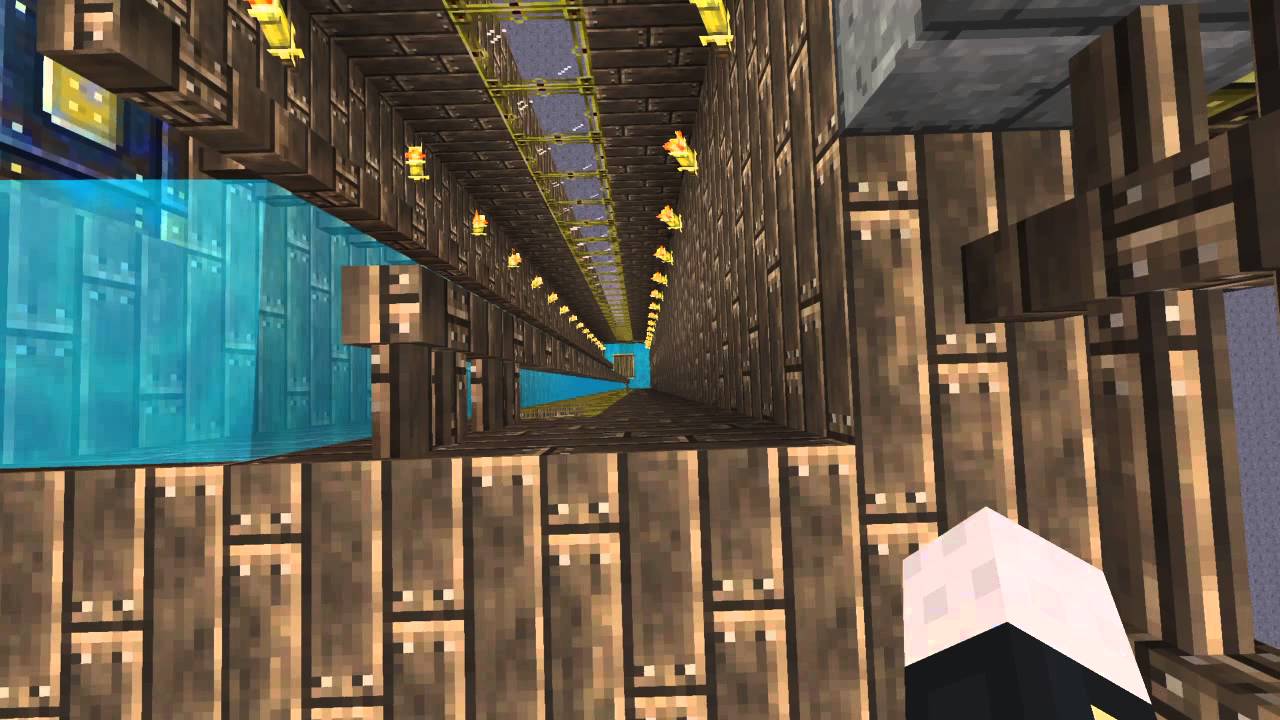 Minecraft Lift Demonstration - YouTube