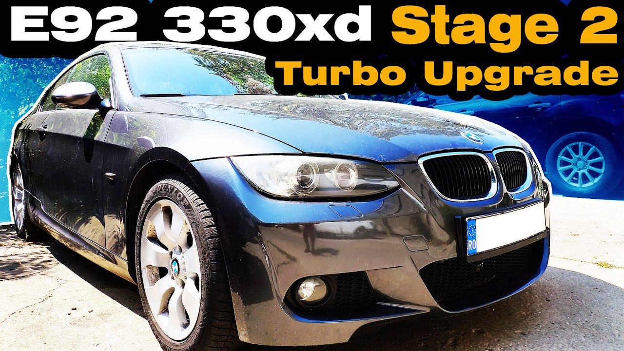 BMW E92 330xd M57 2008 | Stage 2 | Big Turbo | Work in progress - YouTube