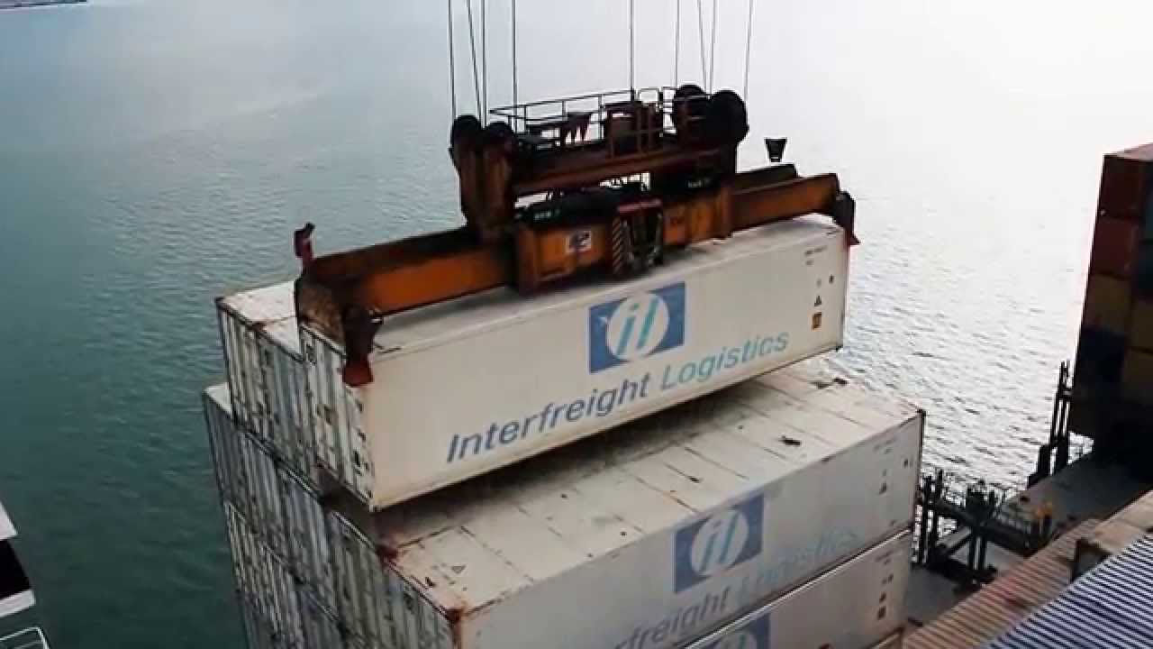 Interfreight seafreight containers - YouTube