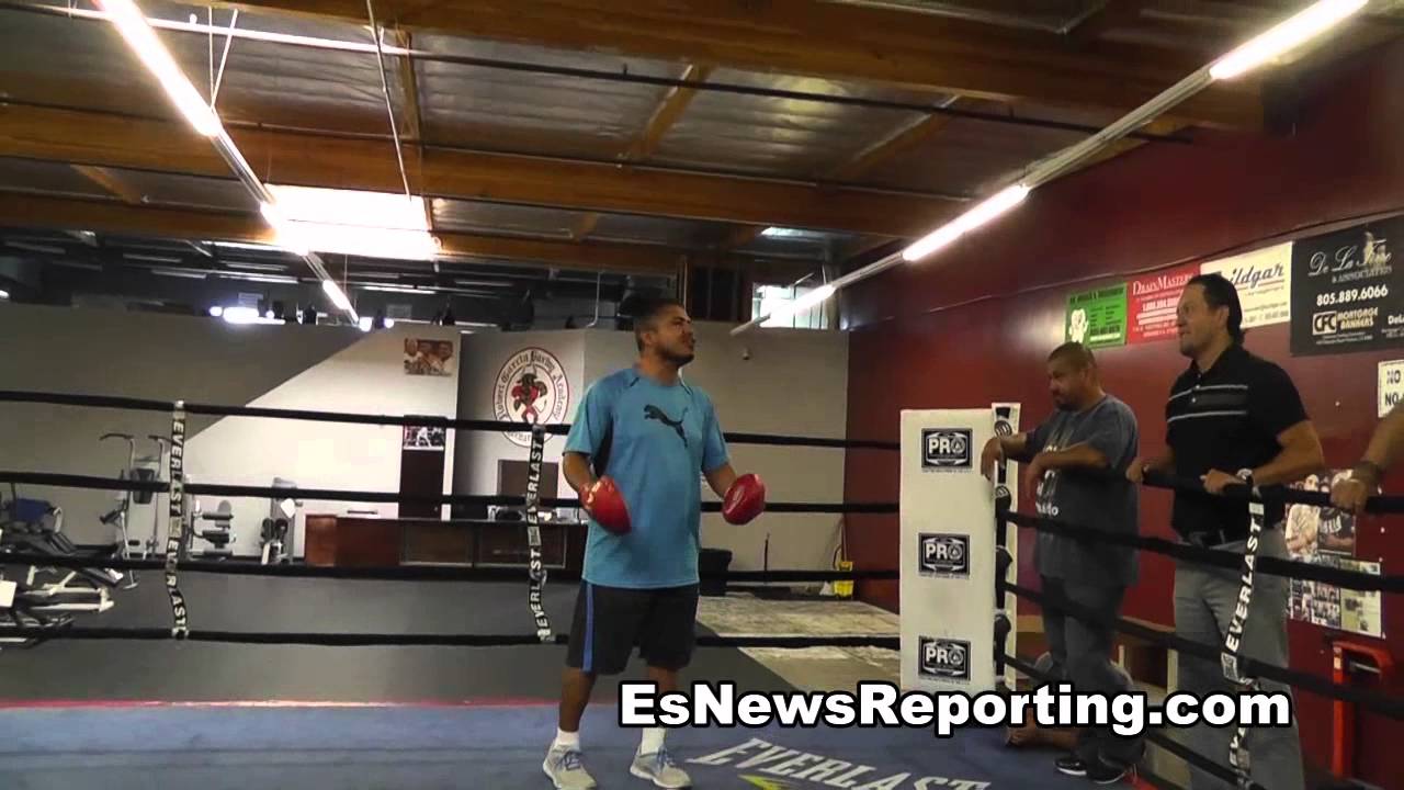 garcia and rios argue over mares fight - EsNews Boxing - YouTube