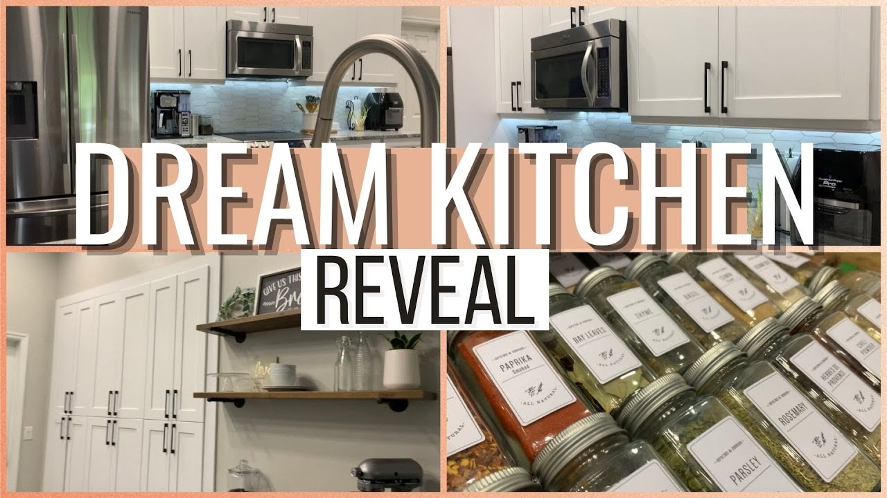 NEW COMPLETE KITCHEN REMODEL!!! KITCHEN REVEAL & TOUR || ULTIMATE CLEAN ...