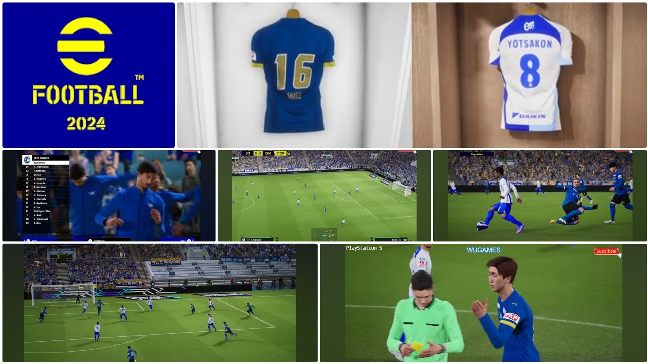 eFootball 2024 - Oita Trinita vs Chonburi FC - PS5 - YouTube