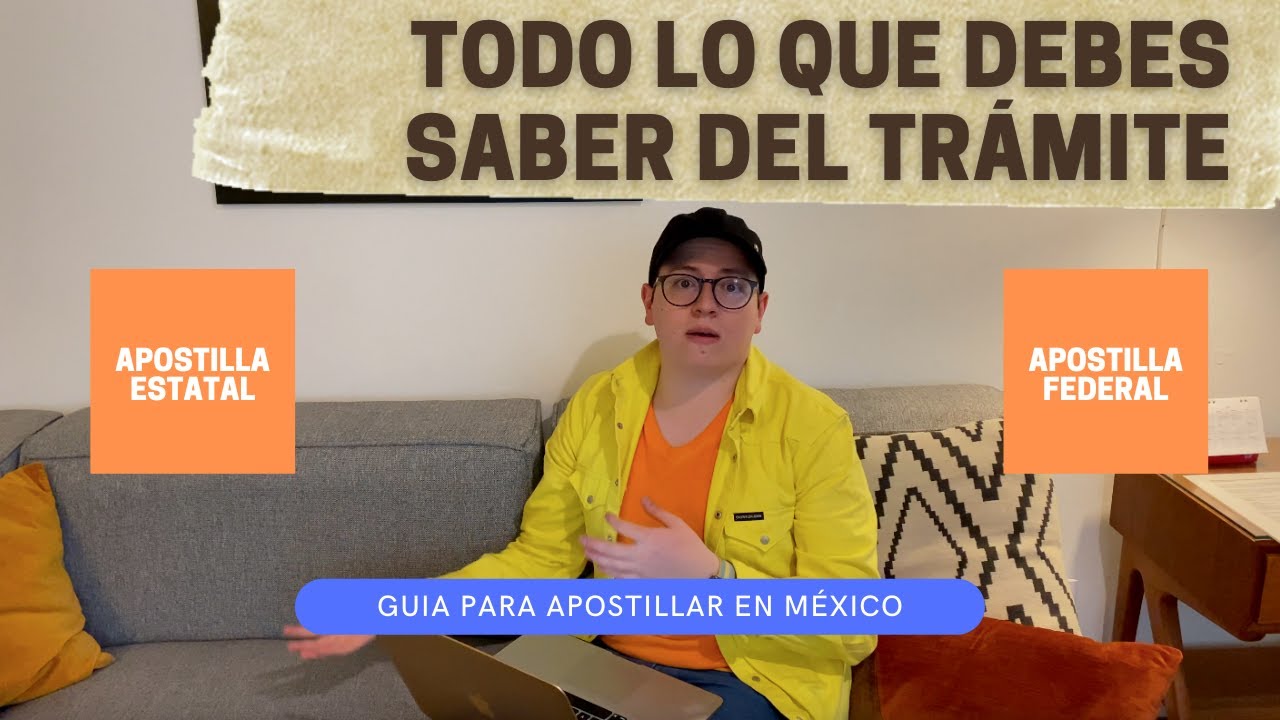 Guia para Apostillar en México - YouTube