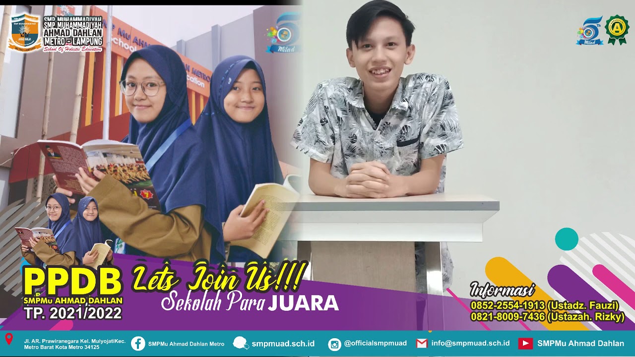 Fasilitas di SMP MuAD menurut Fatih - angkatan pertama - YouTube