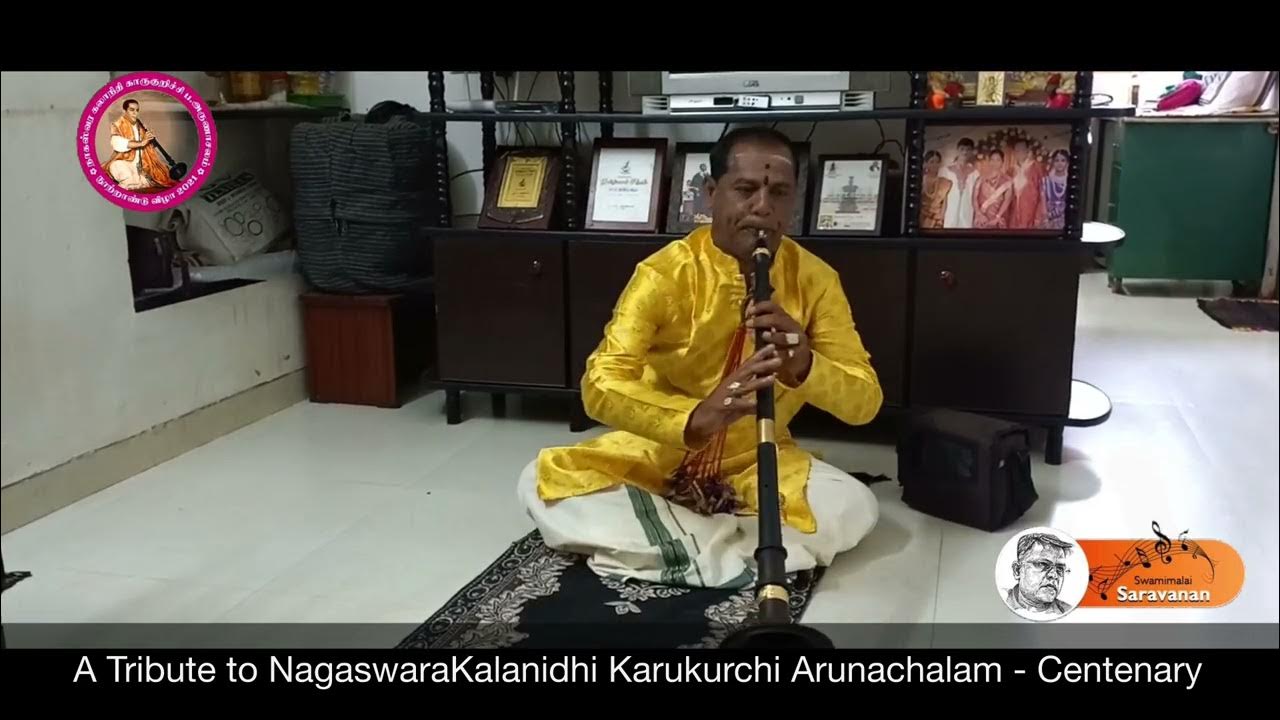 Tribute to KPA | Ragam Hindolam | Nagaswaram Pollachi P S Muthuveerasamy - YouTube