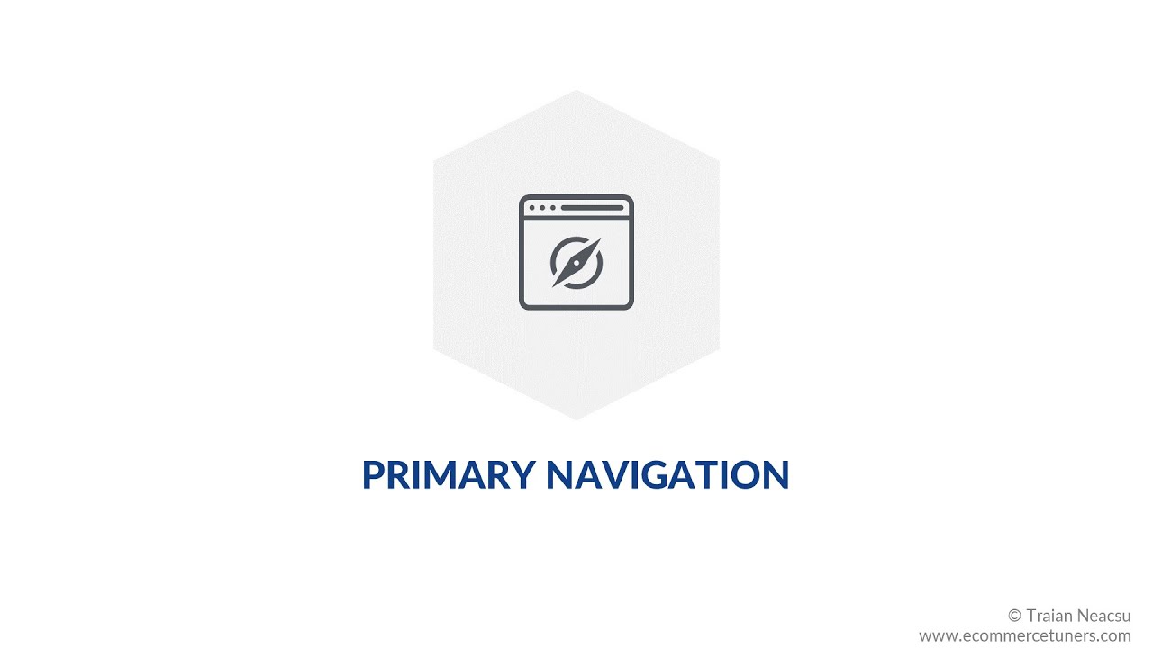 Home Pages: Primary Navigation - 10-hour ecommerce SEO course - YouTube