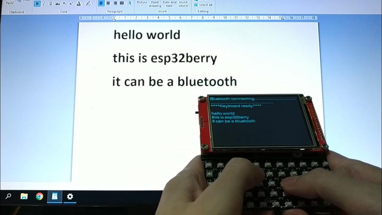 Esp32 Bluetooth Keyboard Youtube