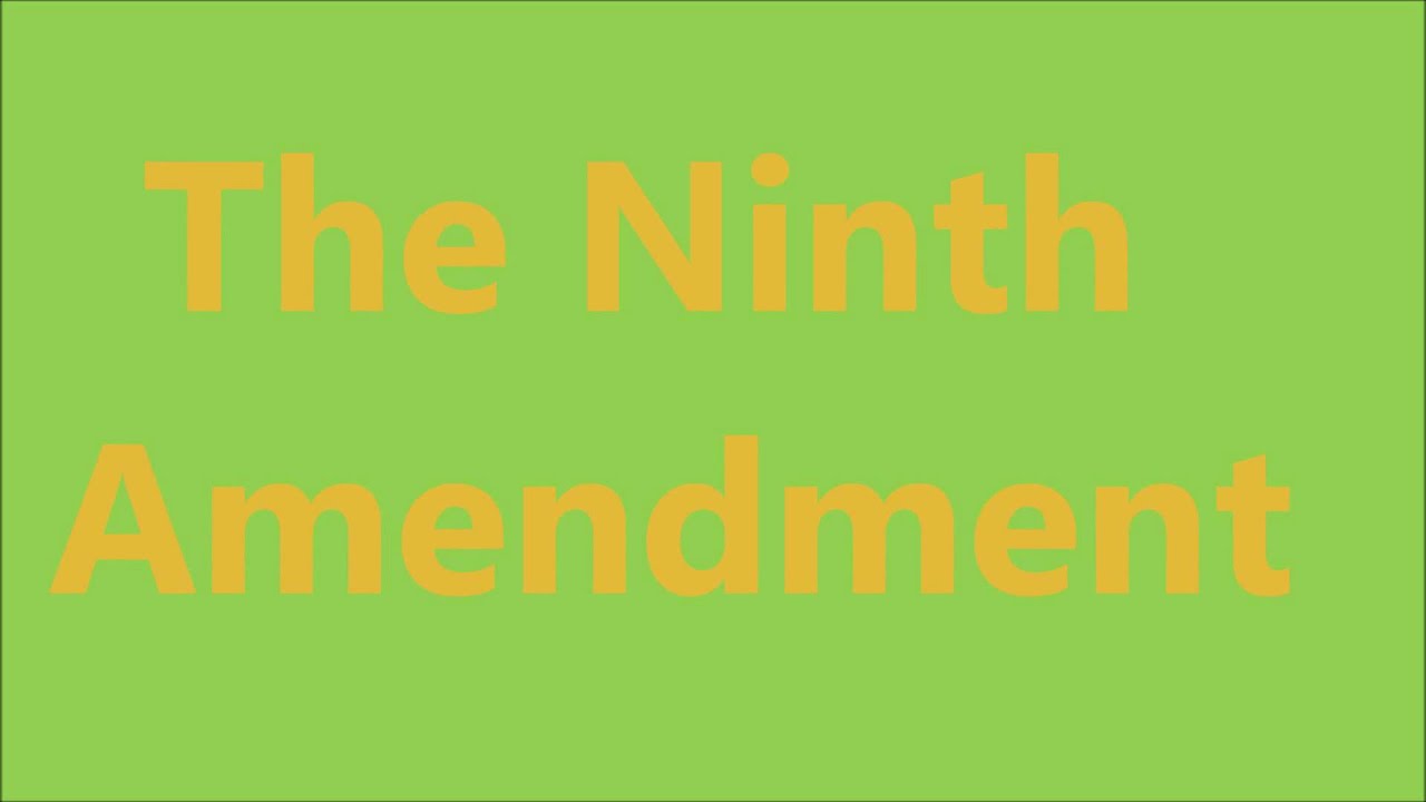 Ninth Amendment Memes