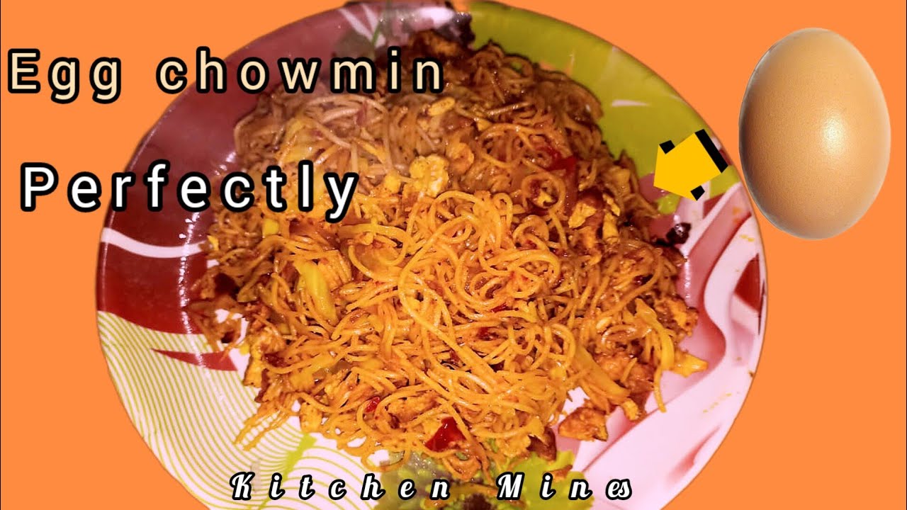 How to make egg chowmin recipe perfectly || egg chowmin recipe ...