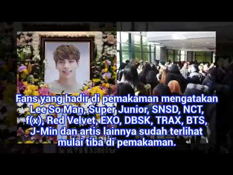 Video Pemakaman Jonghyun Shinee Dihadiri Puluhan Idol K Pop Suasana Haru Menyel