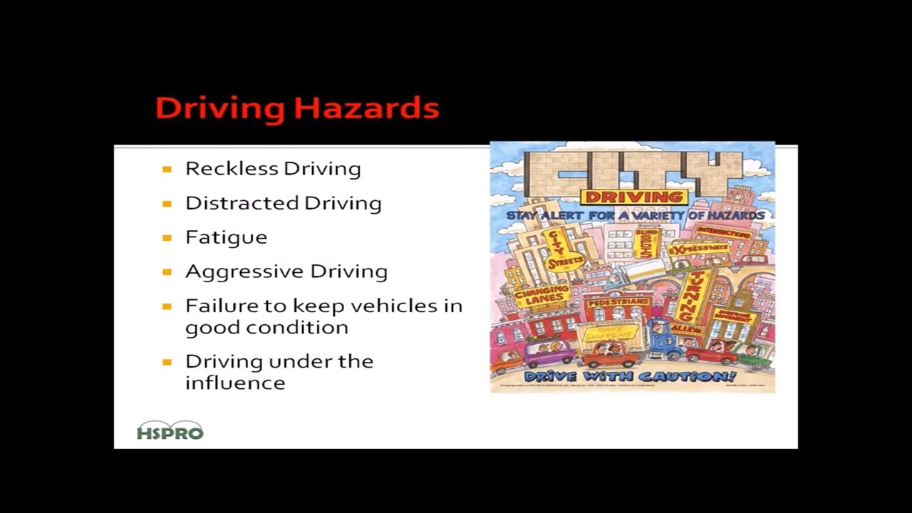 Driving Hazards | Defensive Driving Seminar | Part 9 - YouTube