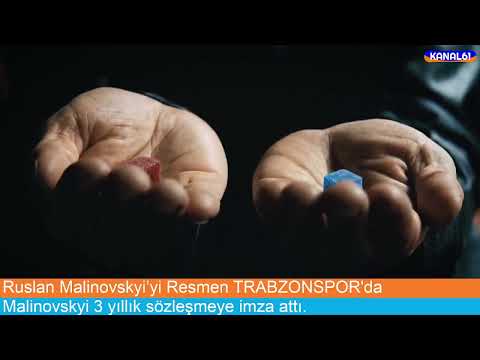 🔵🔴 Trabzonspor, Ukraynalı oyuncu Ruslan Malinovskyinin transferini Matrix temalı video ile aç