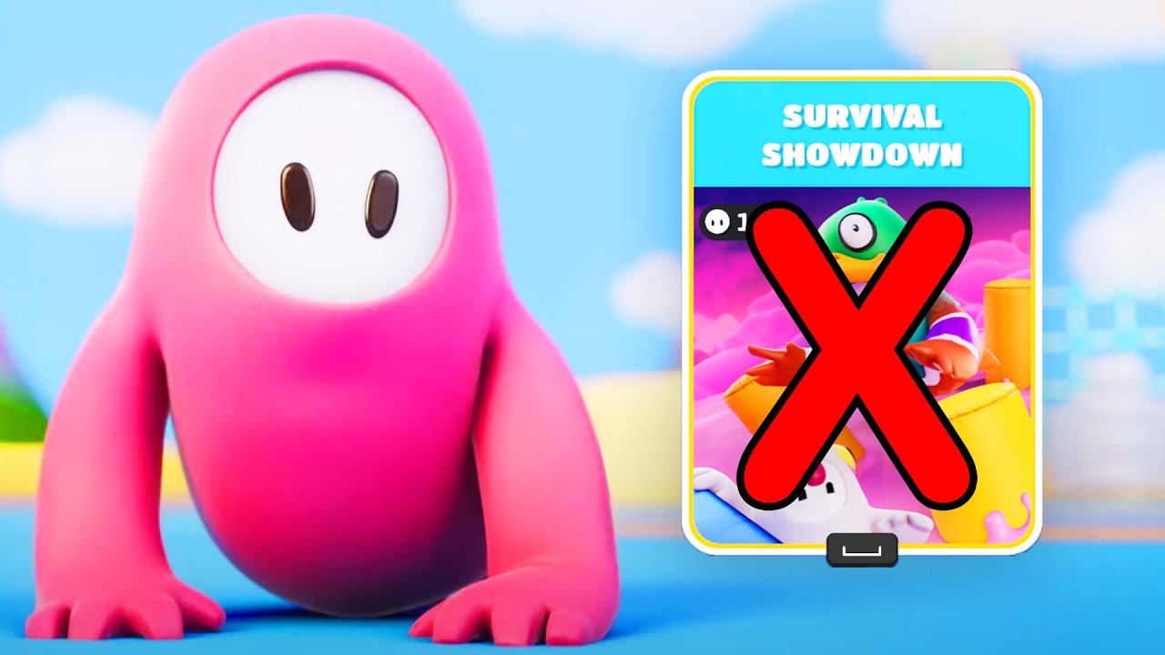 SURVIVAL UPDATE RUINED FALL GUYS... - YouTube