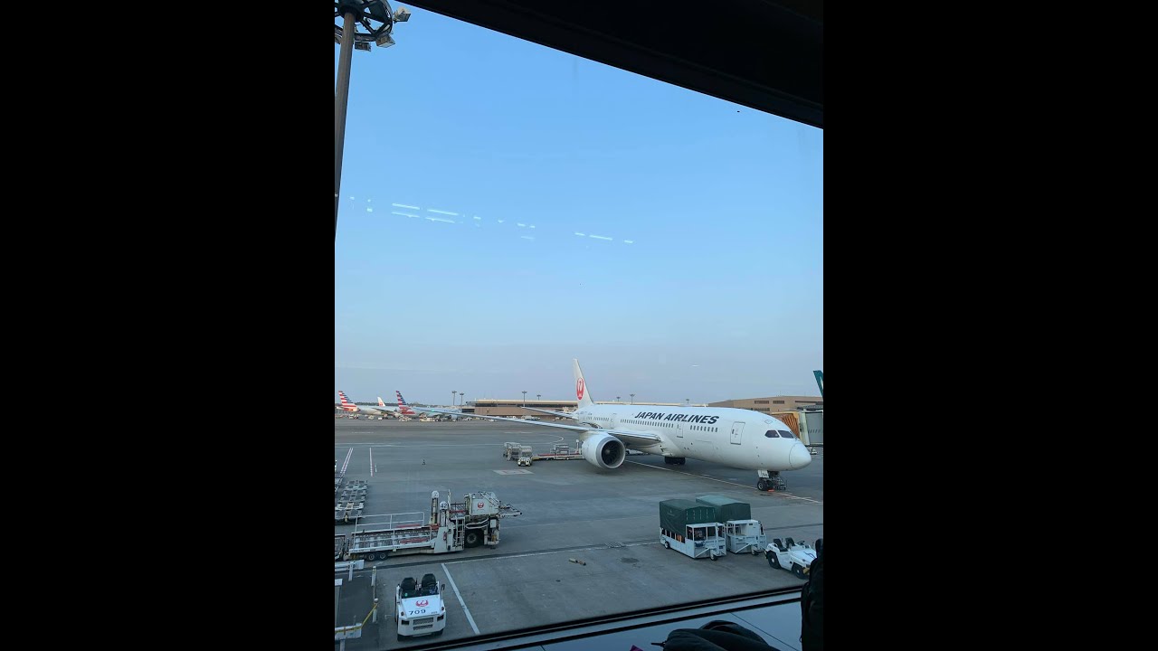 JL 68 Japan airline Boeing 787-8 Tokyo to Seattle,WA (NRT-SEA) Landing ...