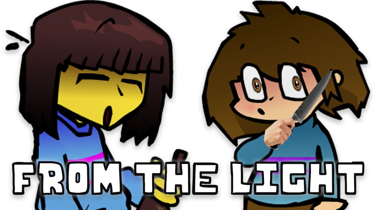 Friday Night Funkin' - From the light (17bucks Undertale Genderless ...