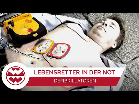 Herzinfarkt: so benutzt man einen Defibrillator! | Welt der Wunder