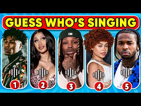 Guess the Rapper by AUTOTUNE VS  NO AUTOTUNE✅🎵 | 99.9% Will Fail| Rap Quiz 2025 | The Quiz Mania