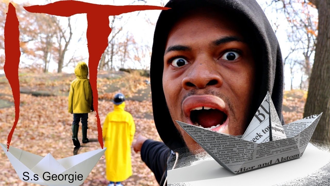 PLAYING WITH NEW AND OLD GEORGIE BOAT IN THE WATER *THEY CHASED ME ...