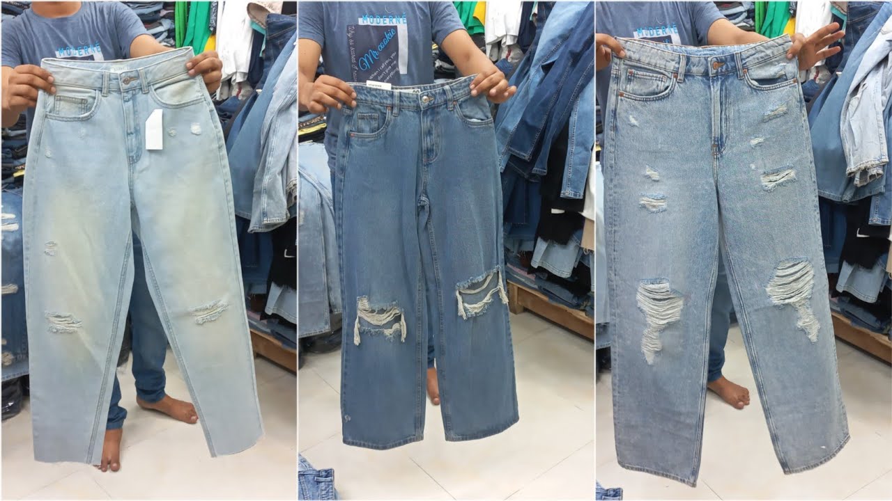 কম দামে মেয়েদের জিন্স প্যান্ট কিনুন/Ladies jeance pant collection ...