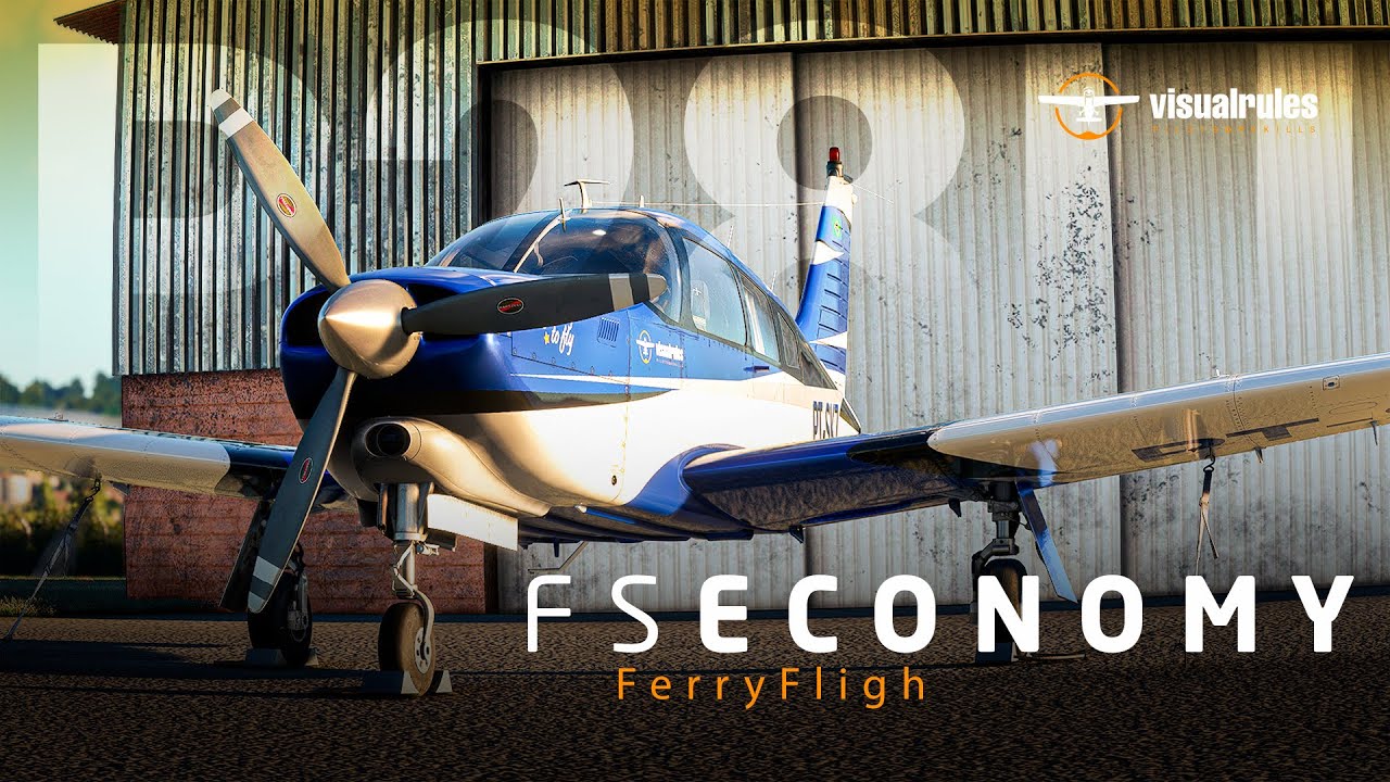 [FSeconomy] P28U Arrow V - JustFlight | VFR | FerryFlight | IVAO Online ...
