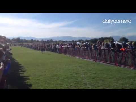 bocopreps Start/finish to Amato Invite boys varsity race Fri. Isaac Green finished second #Bocopreps